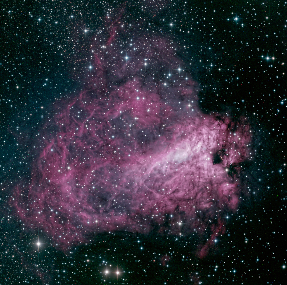 M17 Omega Nebula | Telescope Live